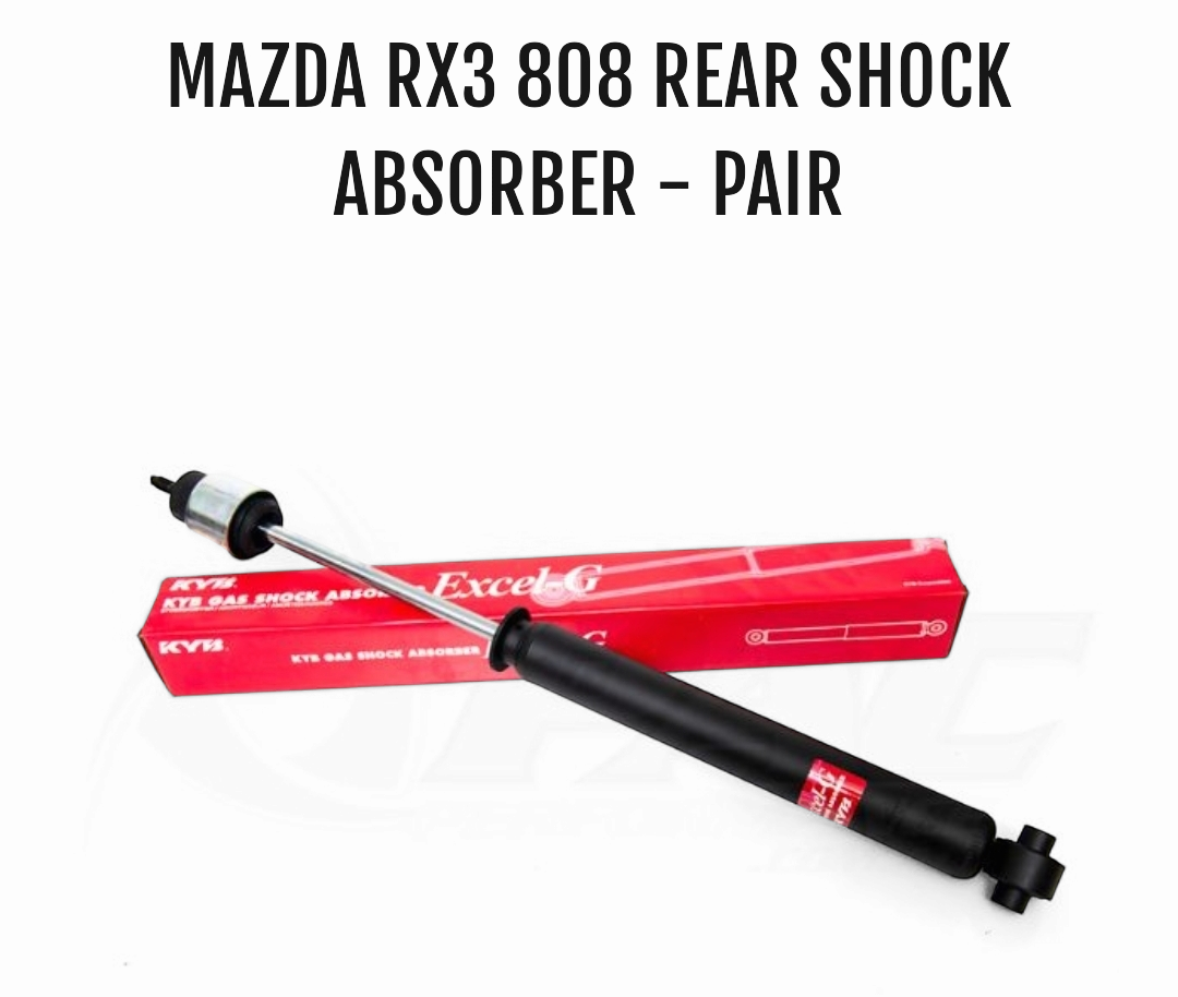 Mazda RX3/808 REAR SHOCKS ( PAIR ) – ROTARY SHOWCASE STORE